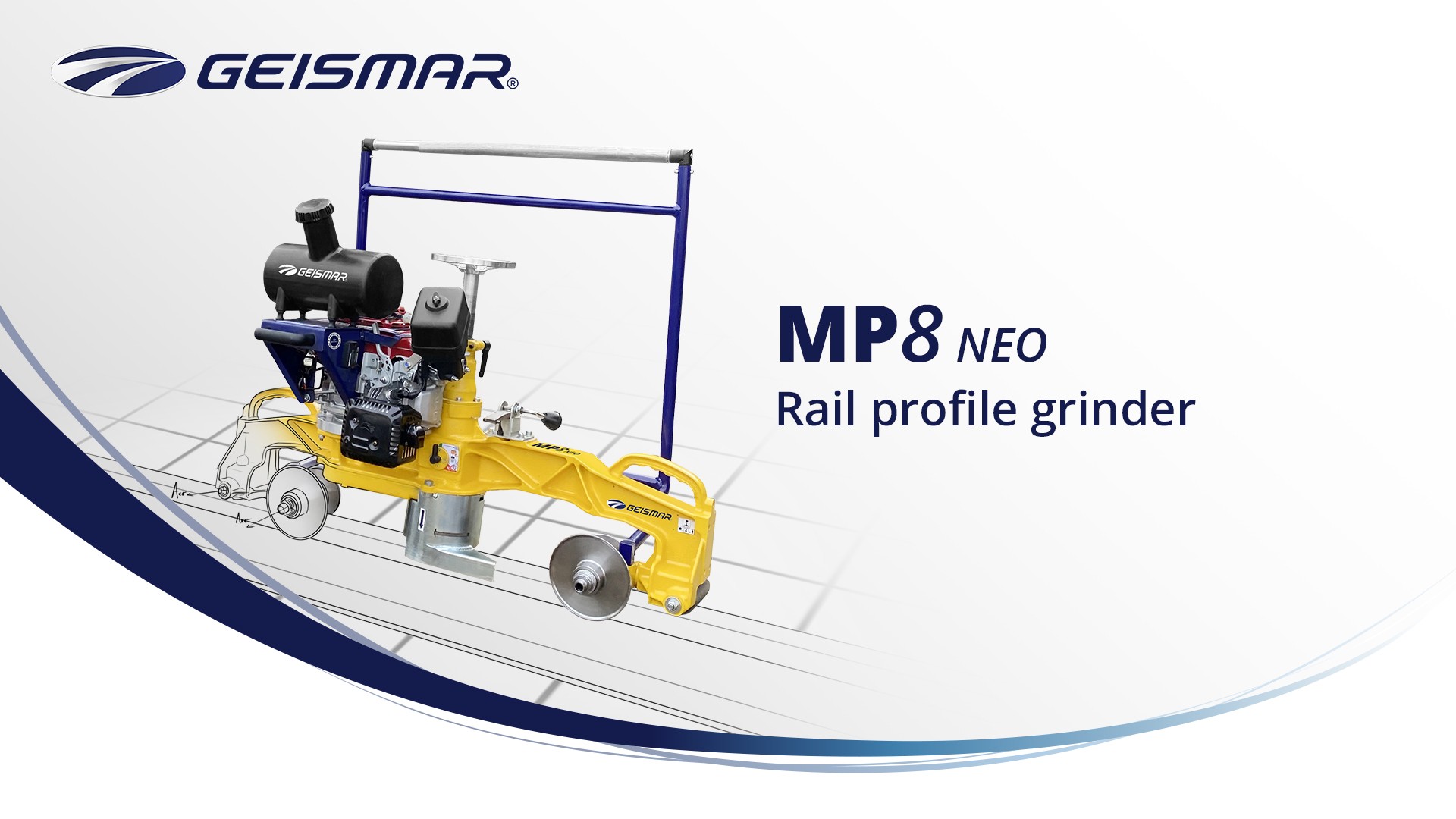 MP8 NEO - Grind Honet | Rail profile grinder | Geismar | Leader ...