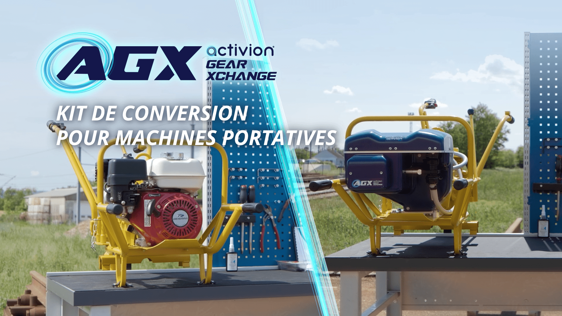 Kit AGX | Kit de conversion pour machines portatives | Geismar