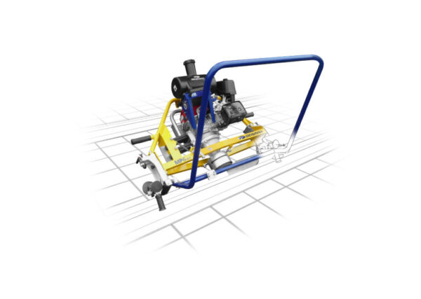 Track and turnout rail profile grinder Metal Hornet - MP6 NEO | Geismar