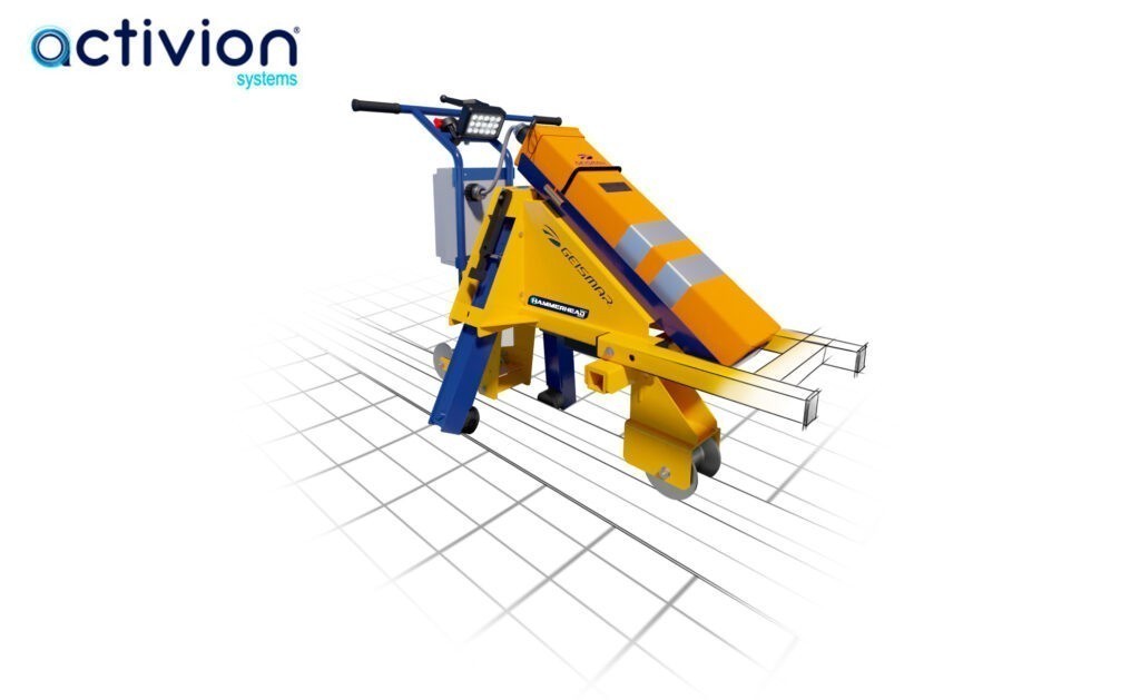 Battery powered Single rail knocker Hammerhead Mono | Geismar