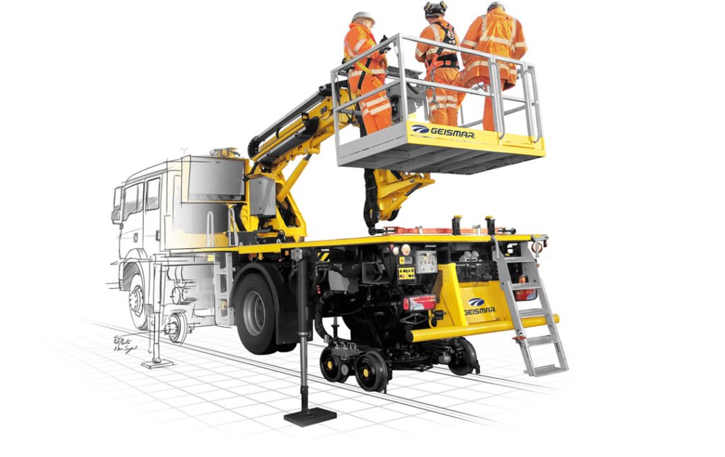 OHL Maintenance road rail vehicle Air Wizard - V2R | Geismar