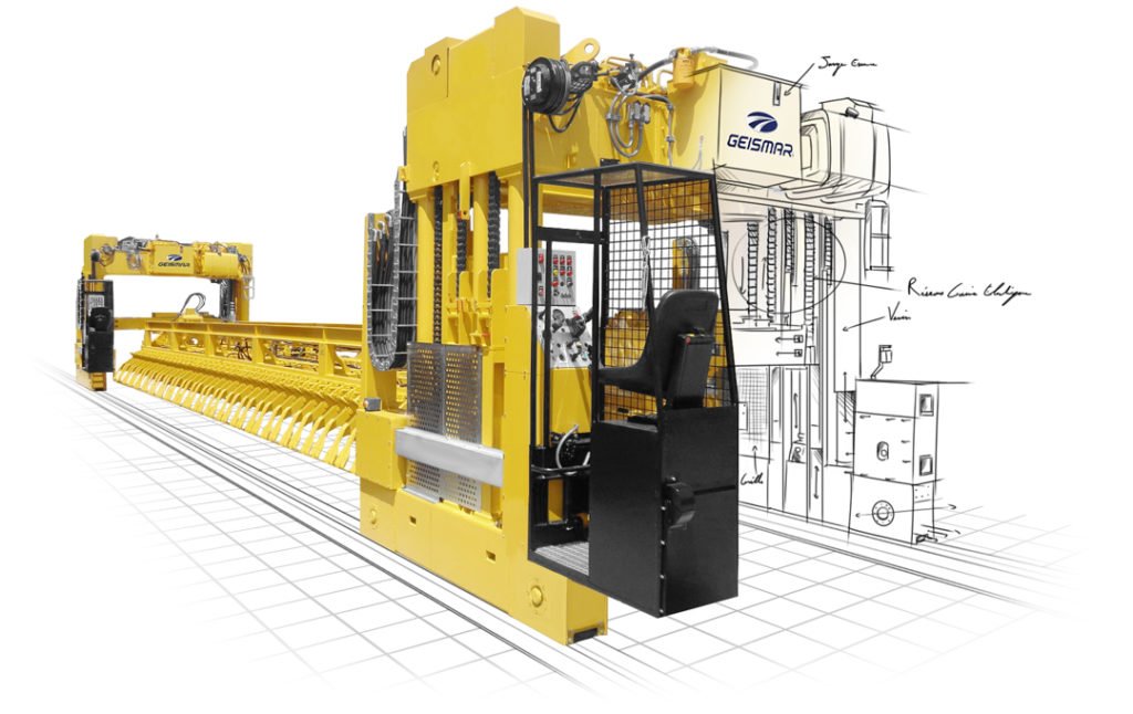 Hydraulic Gantries for track laying and renewal PTH 350 & 500 | Geismar