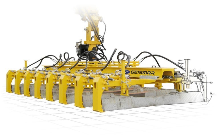 Variable sleeper spacing beam PTV | Geismar