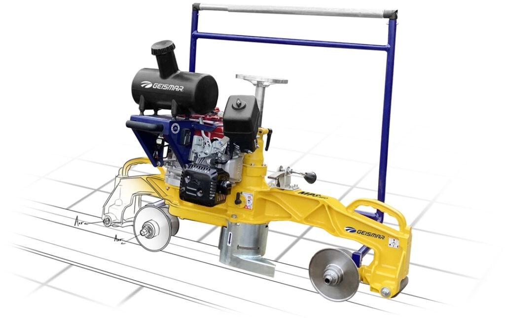 Rail profile grinder Metal Hornet - MP12-200 | Geismar