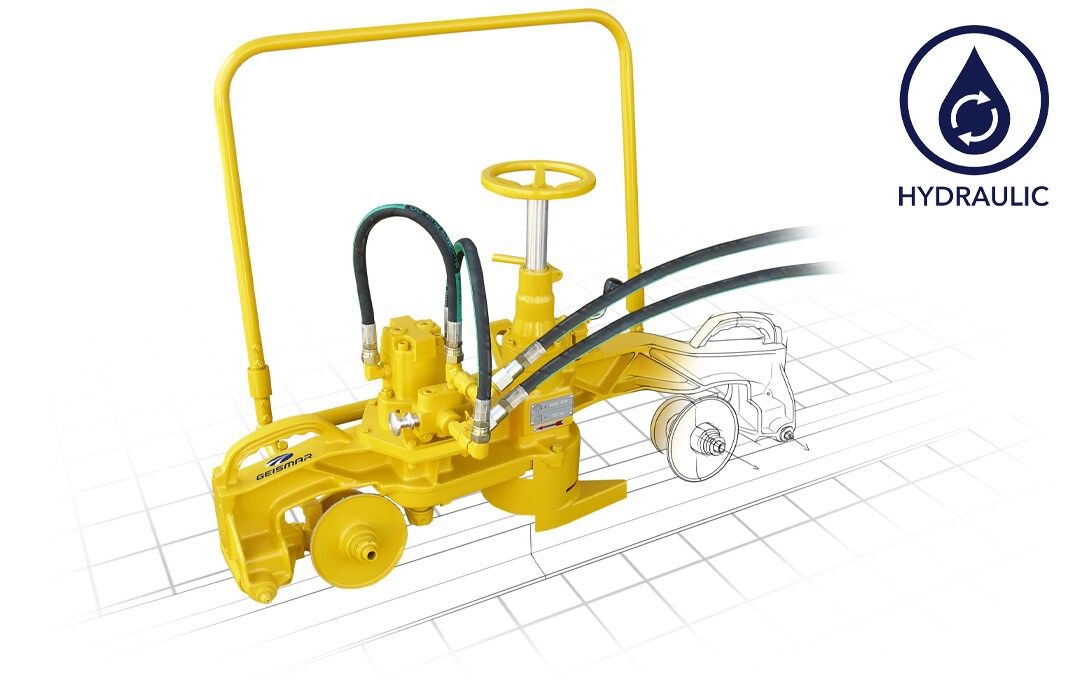 Metal Hornet - MP12H - Hydraulic rail profile grinder - Geismar - Leader équipements de ...