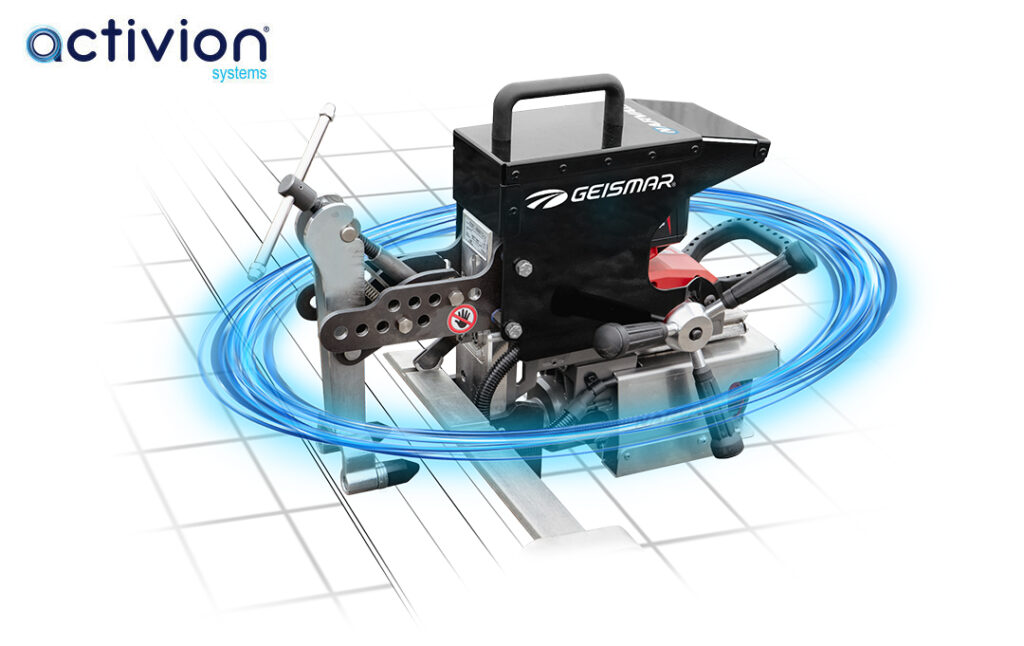 Battery powered electric rail drill NARVAL | Geismar