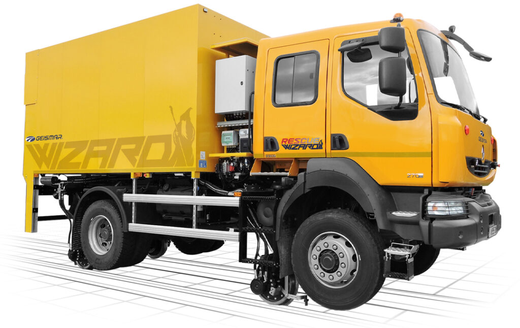 Road-Rail Service VEHICLE Rescue Wizard - V2R | Geismar